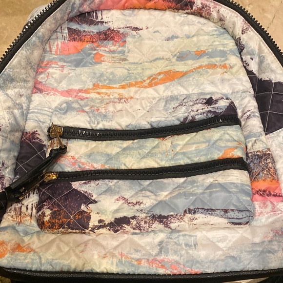 Sondra Roberts | Bags | Sondra Roberts Multi Colored Backpack Very ...